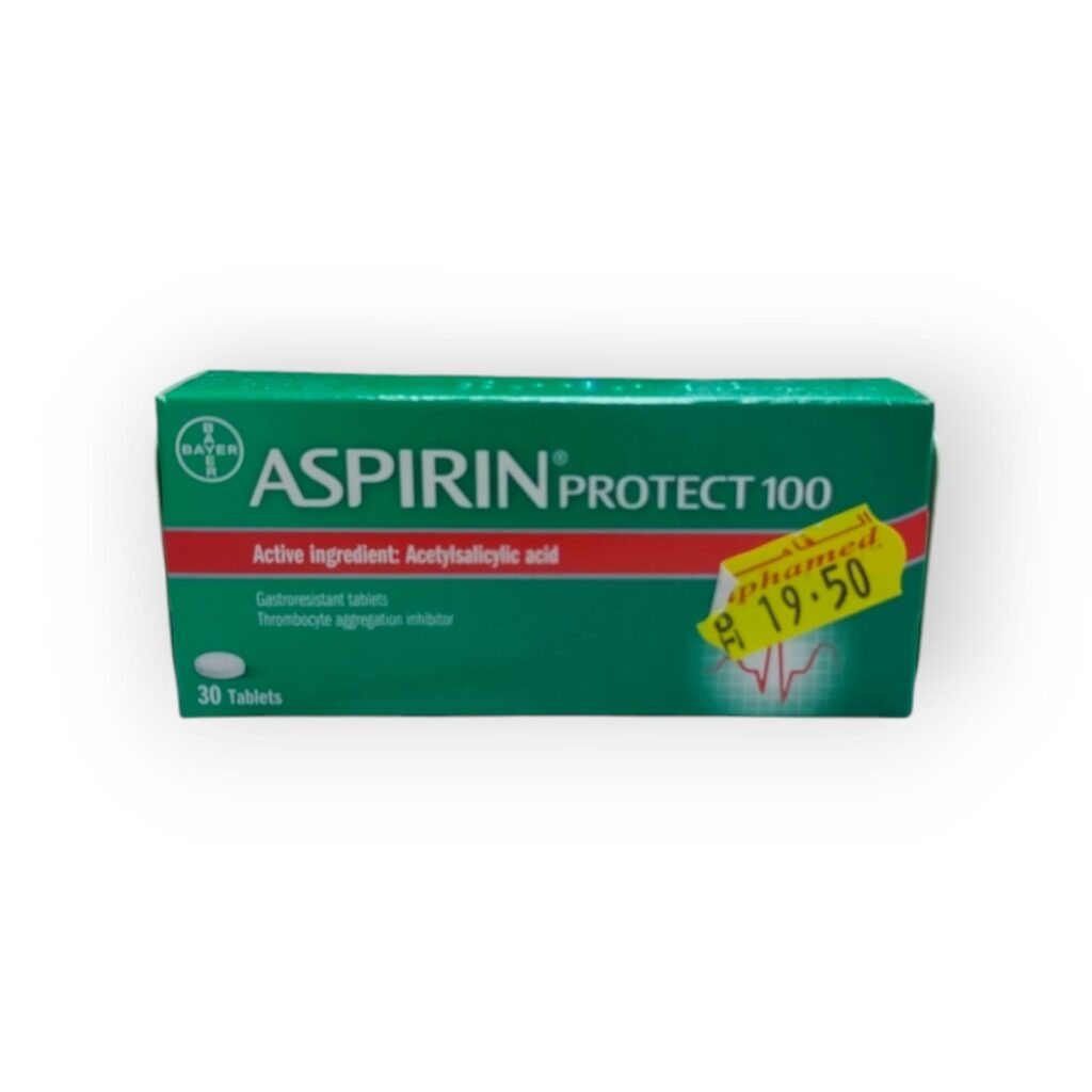 Aspirin Protect 100Mg Tablets, 30 Count - Red Berry