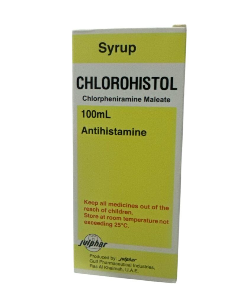 CHLOROHISTOL 2 Mg/5ml SYRUP 100ml - Red Berry